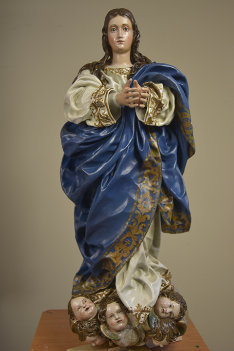 Inmaculada Concepción de Alonso Cano (círculo) | arterestauracion
